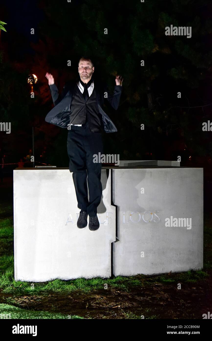 Brno, Czech Republic. 20th Aug, 2020. Unveiling of a monument to the ...