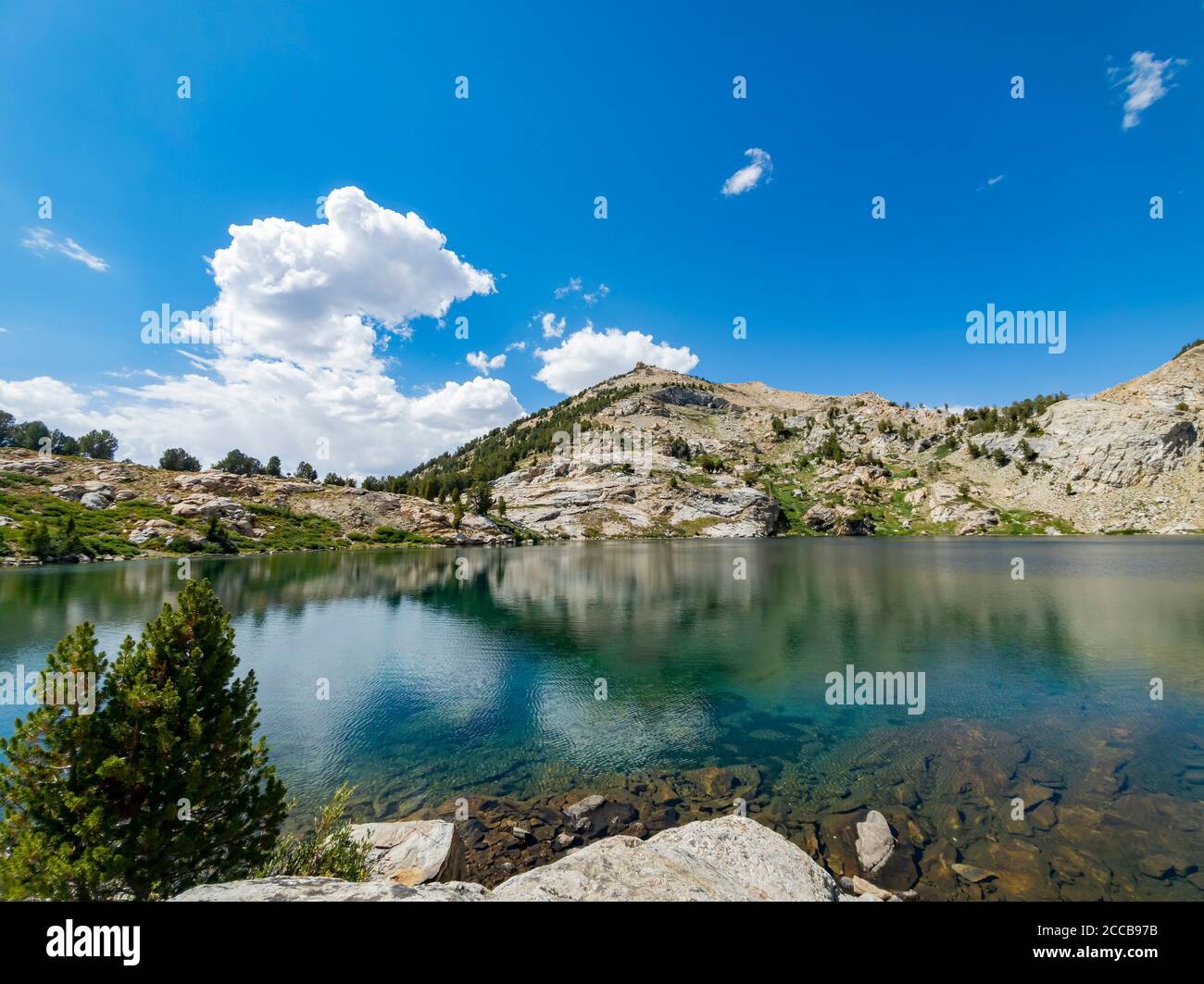 Liberty lake in ruby mountains nevada hi-res stock photography and ...