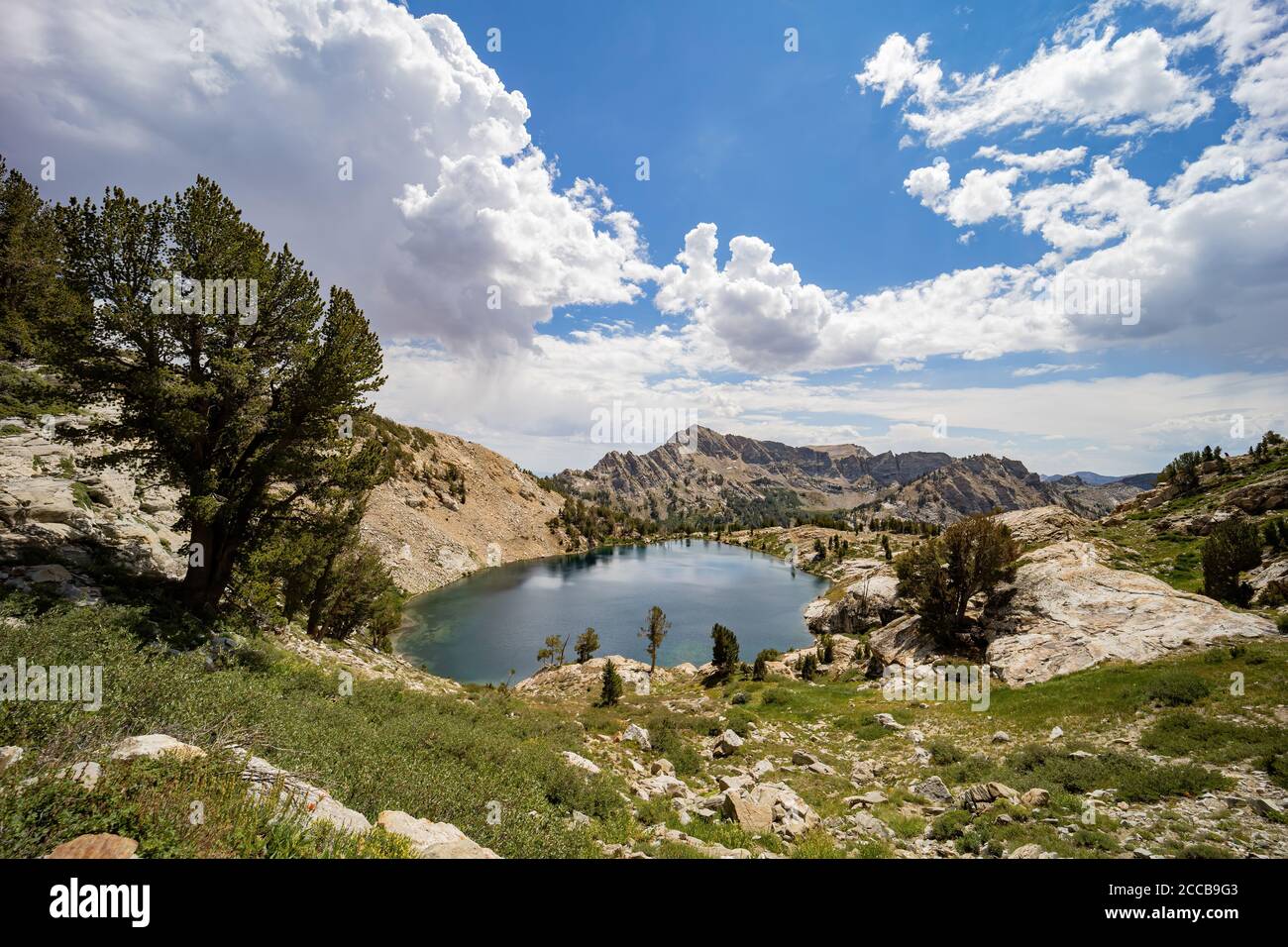 Liberty lake in ruby mountains nevada hi-res stock photography and ...