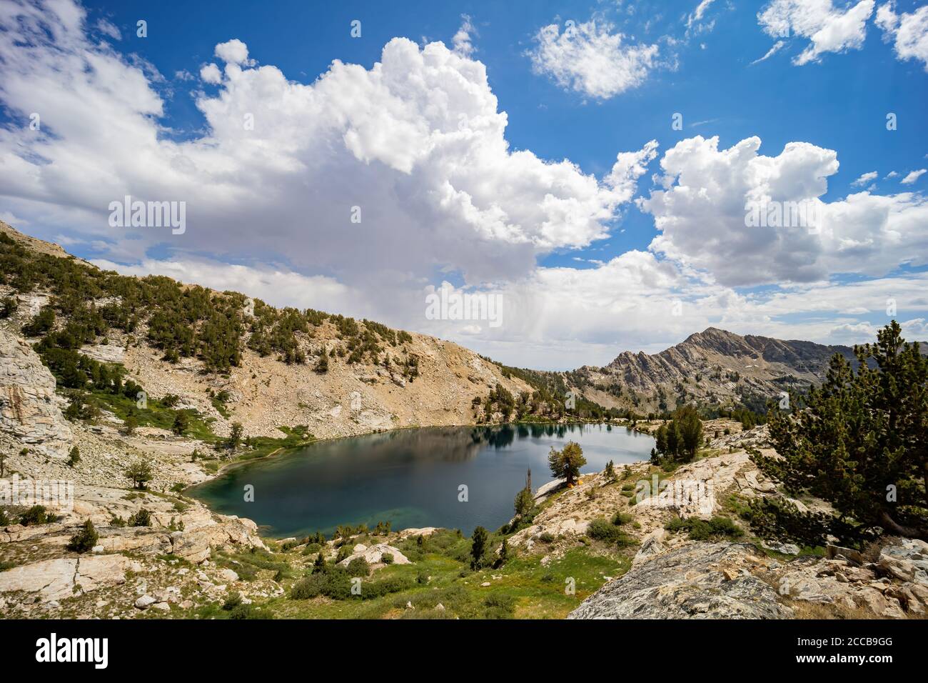 Liberty lake in ruby mountains nevada hi-res stock photography and ...