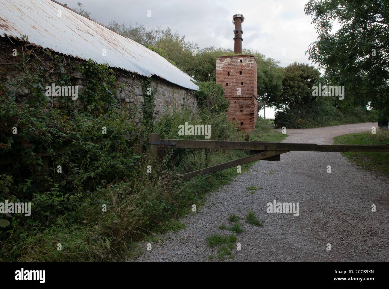 The Retort, Kilve, Somerset: for the extraction of oil from the local ...