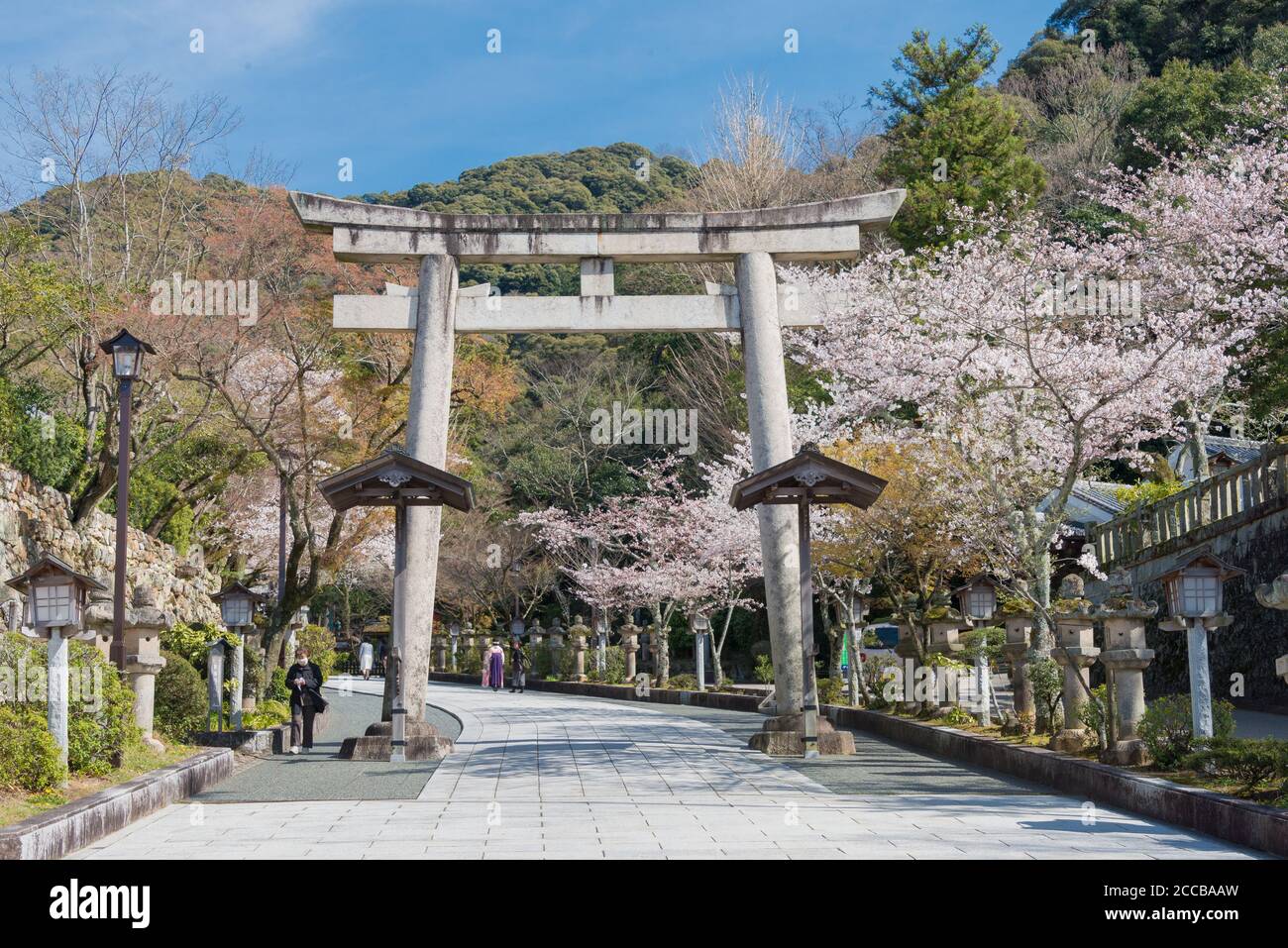 Gifu, Japan - Inaba Shrine in Gifu, Gifu Prefecture, Japan. Shrine have ...