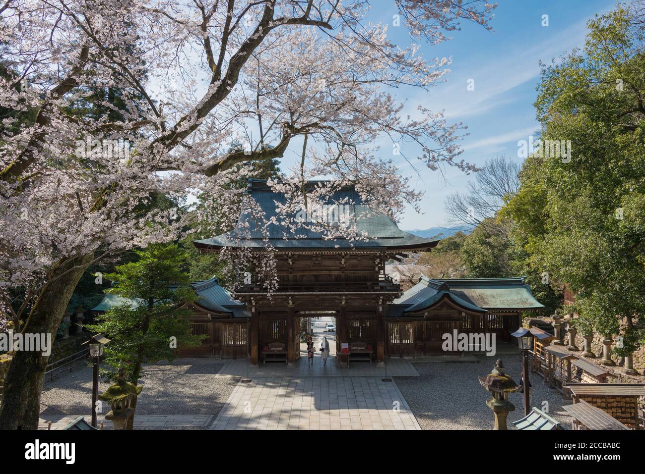 Gifu, Japan - Inaba Shrine in Gifu, Gifu Prefecture, Japan. Shrine have ...