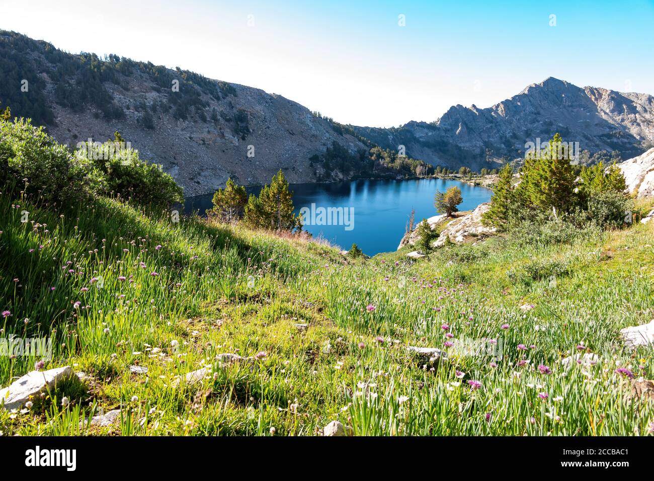 Liberty lake in ruby mountains nevada hi-res stock photography and ...