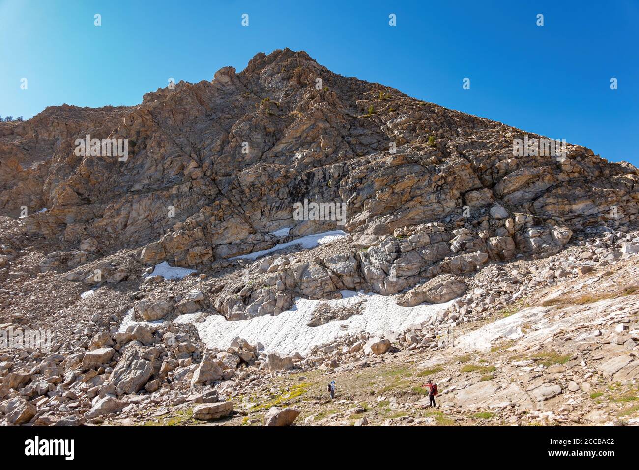 Morning view of the beautiful landscape around the Ruby Crest Trail of ...
