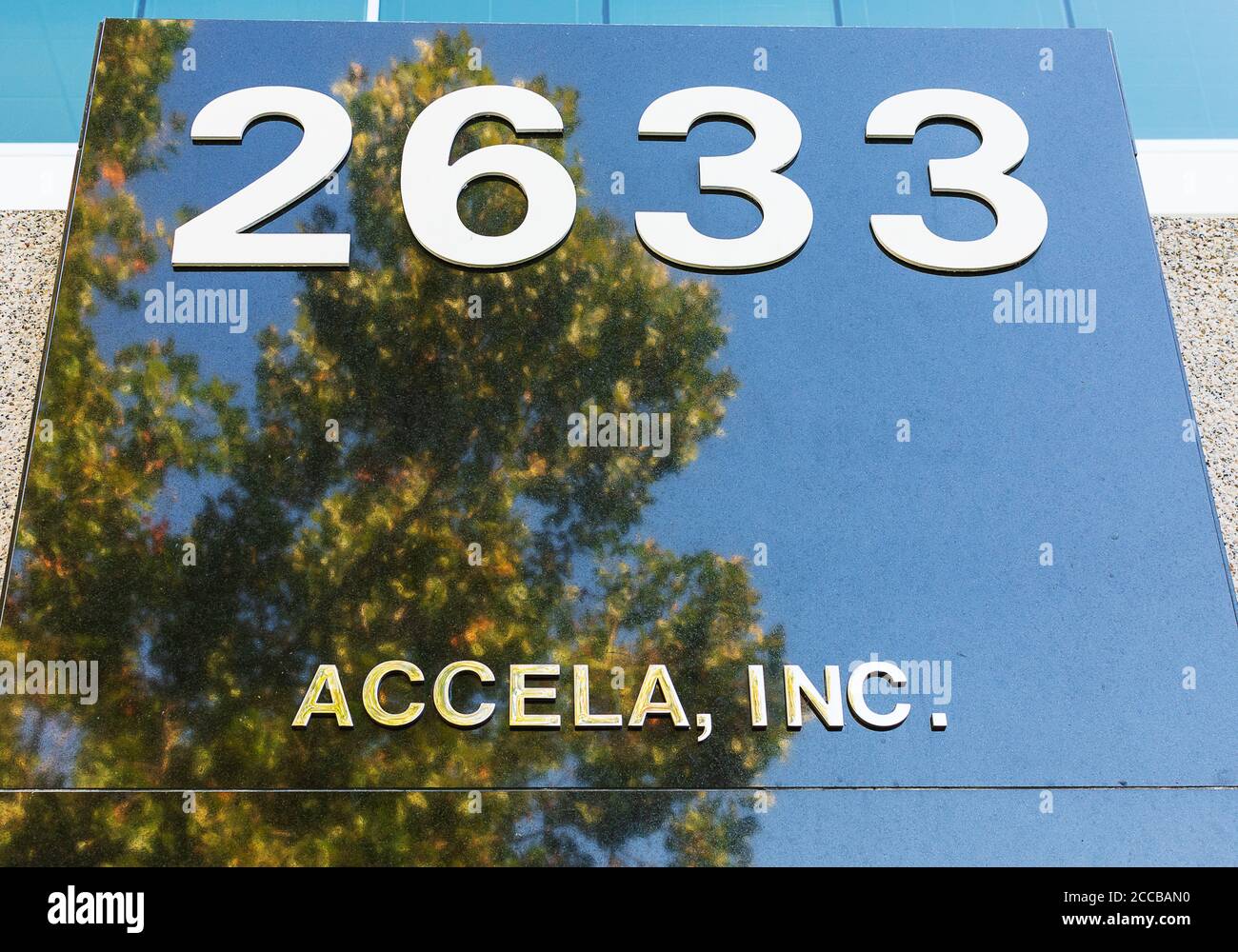 Accela logo hi-res stock photography and images - Alamy