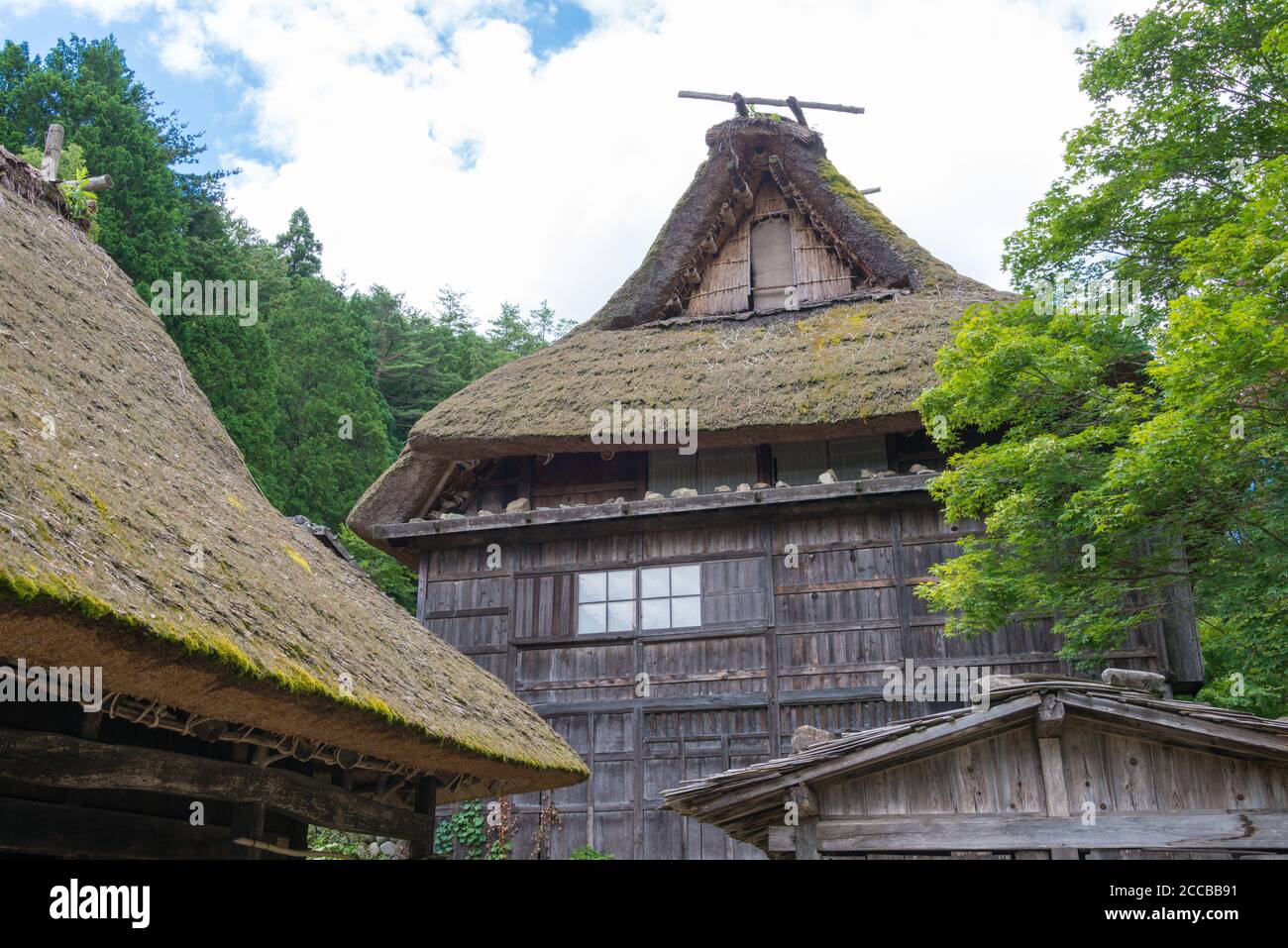 Gifu, Japan - Hida Folk Village. a famous open-air museum and historic ...