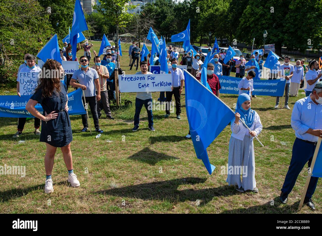 Koekamp, The Hague, The Netherlands. Thursday 20th August, 2020. East ...