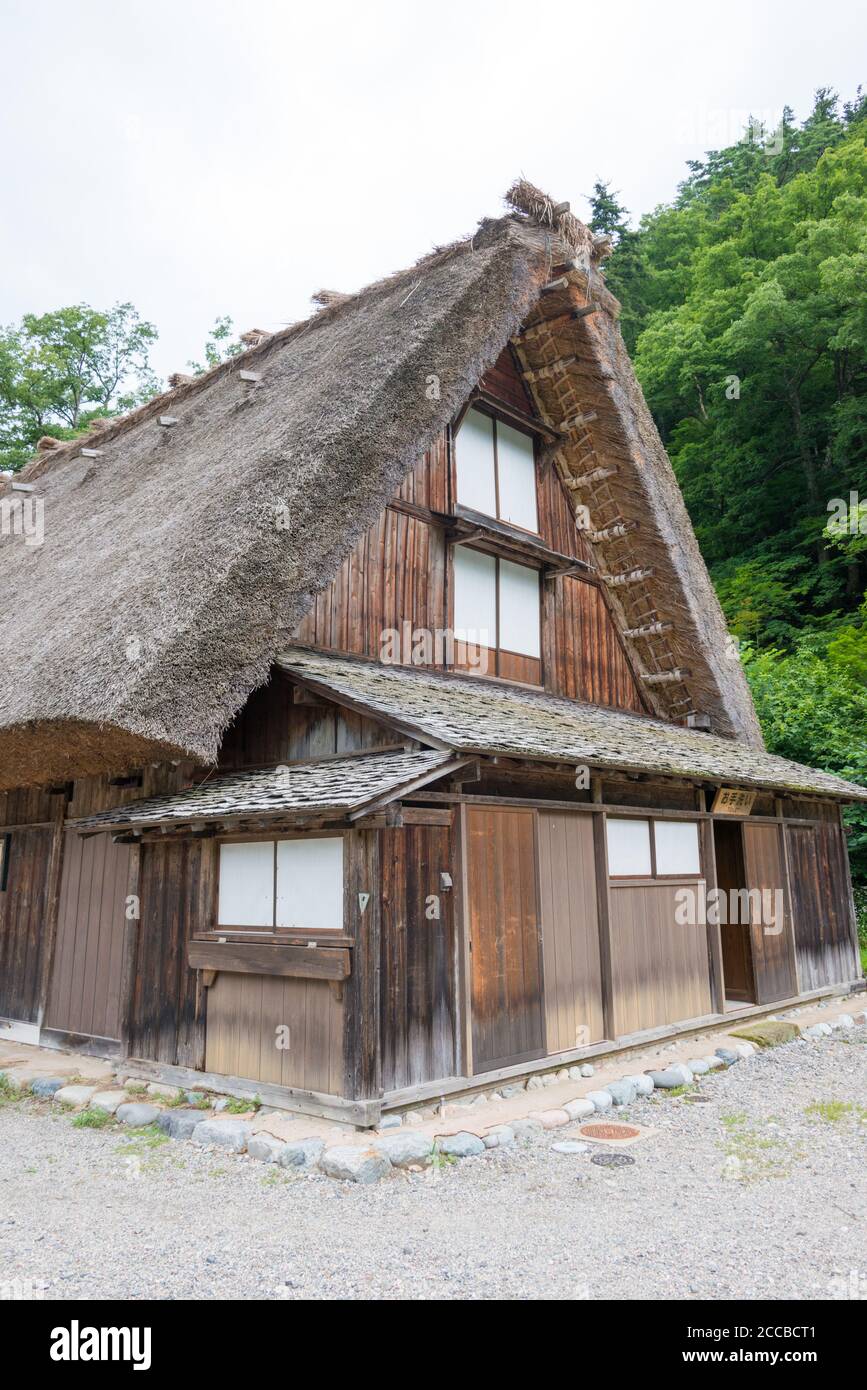 Gifu, Japan - Old Asano Chuichi Family House at Gasshozukuri Minkaen ...
