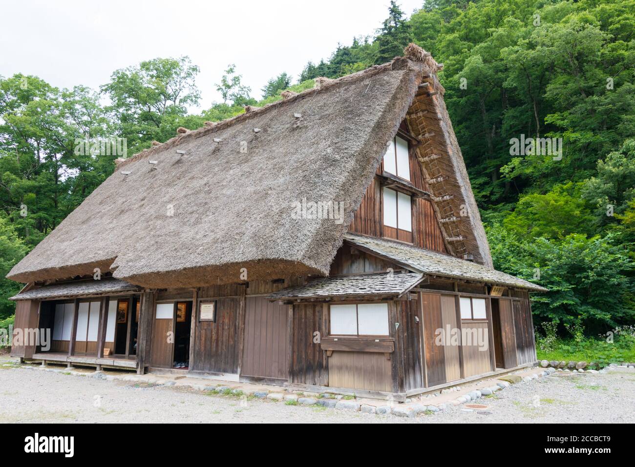 Gifu, Japan - Old Asano Chuichi Family House at Gasshozukuri Minkaen ...