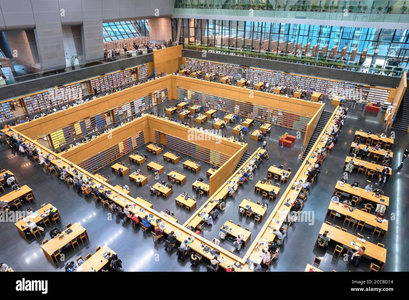 Beijing, China - Jan 10 2020: The National Library of China houses over ...