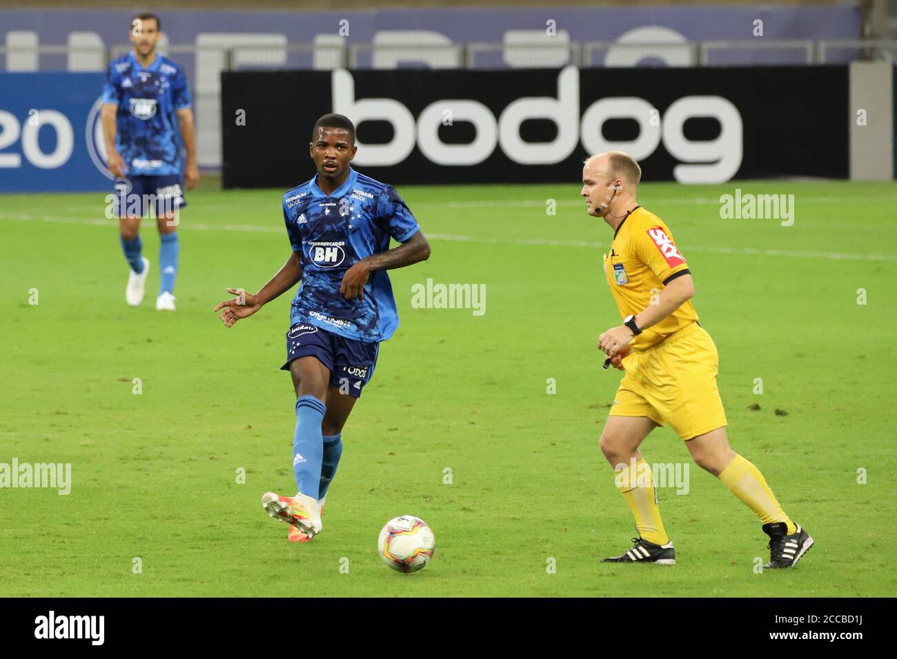 Belo Horizonte, Brazil. 20th Aug, 2020. Caca do Cruzeiro during ...