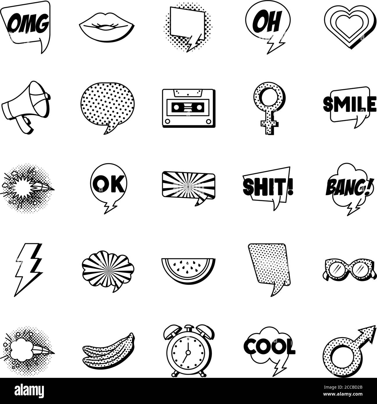 80s pop group Stock Vector Images - Alamy