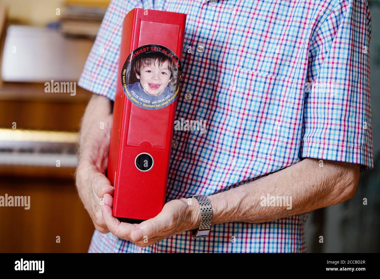 Schwetzingen, Germany. 14th Aug, 2020. Johann Schmitz, grandfather of ...