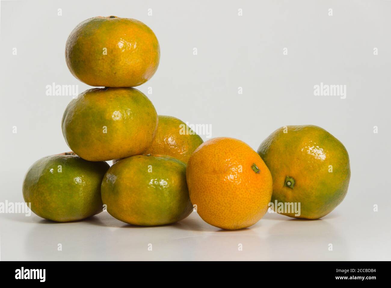 Still life of ingredients of Peruvian cuisine. Tangerine. Tangerines ...