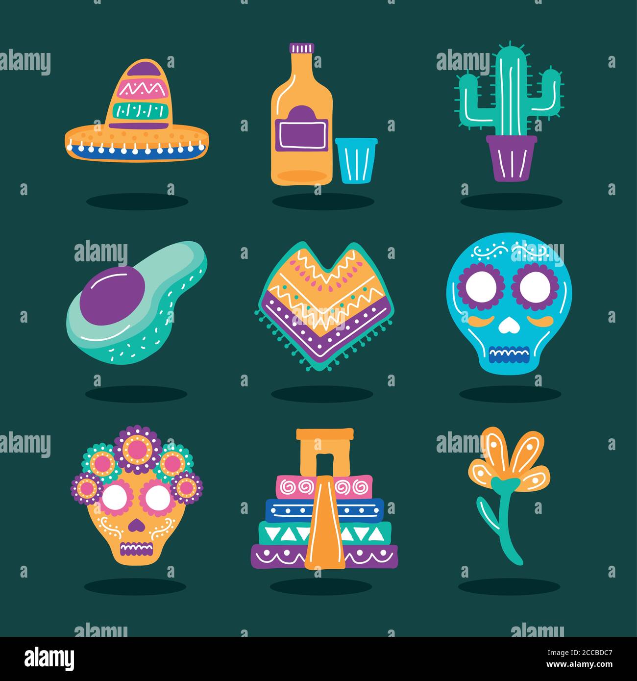 Latin american cultural Stock Vector Images - Alamy