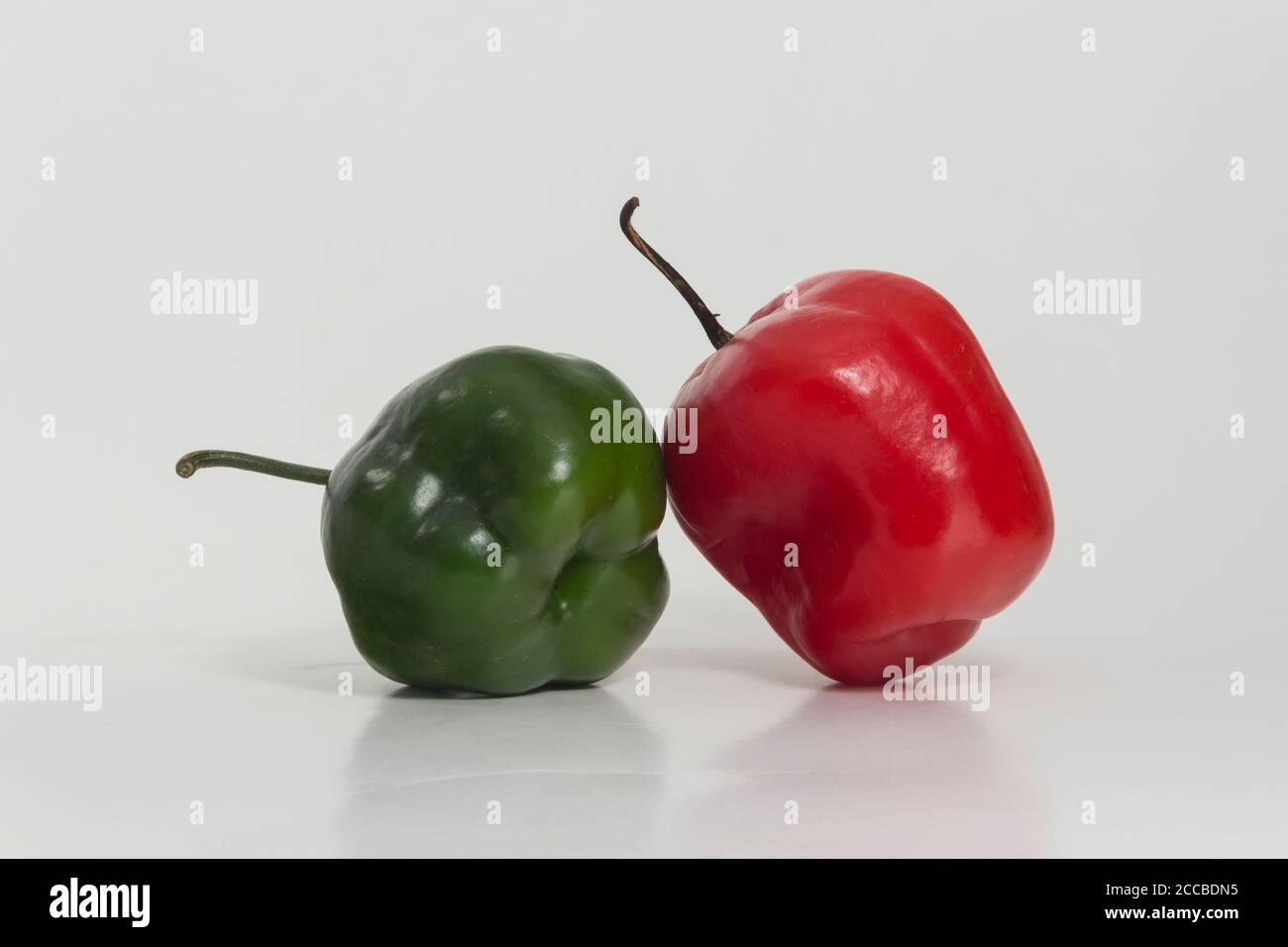 Still life of ingredients of Peruvian cuisine. Rocoto. Hot pepper Stock ...