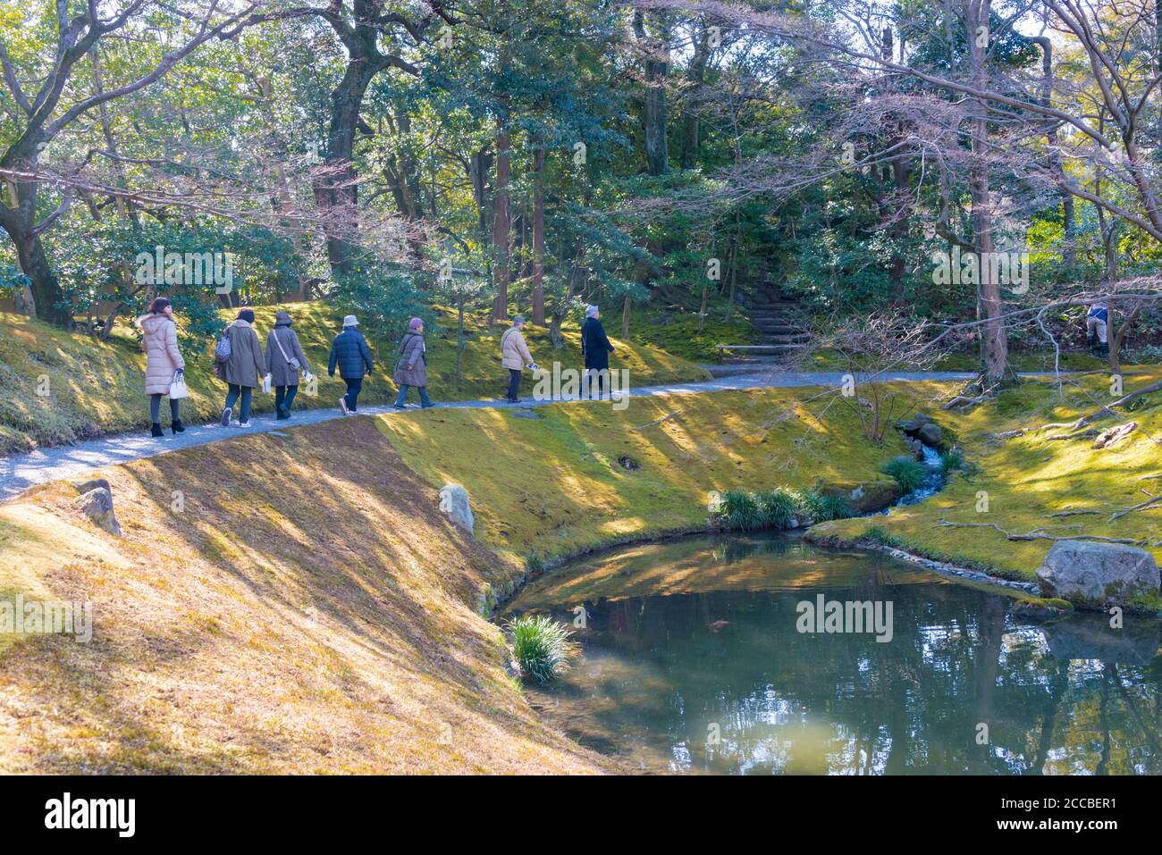 Kyoto, Japan - Sento Imperial Palace (Sento Gosho) in Kyoto, Japan. It ...