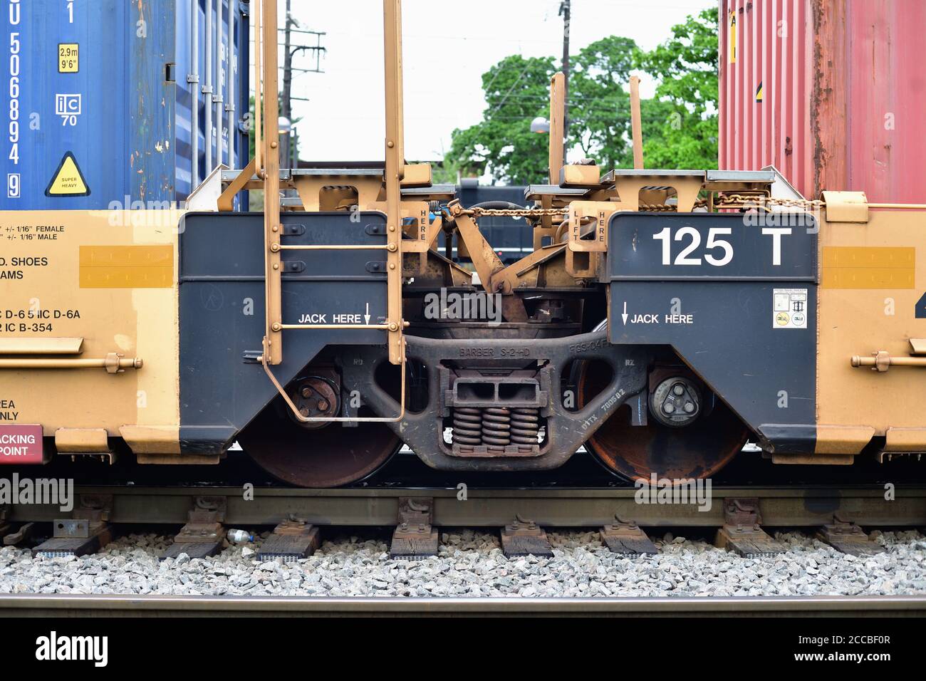 Railroad truck wheels hi-res stock photography and images - Alamy