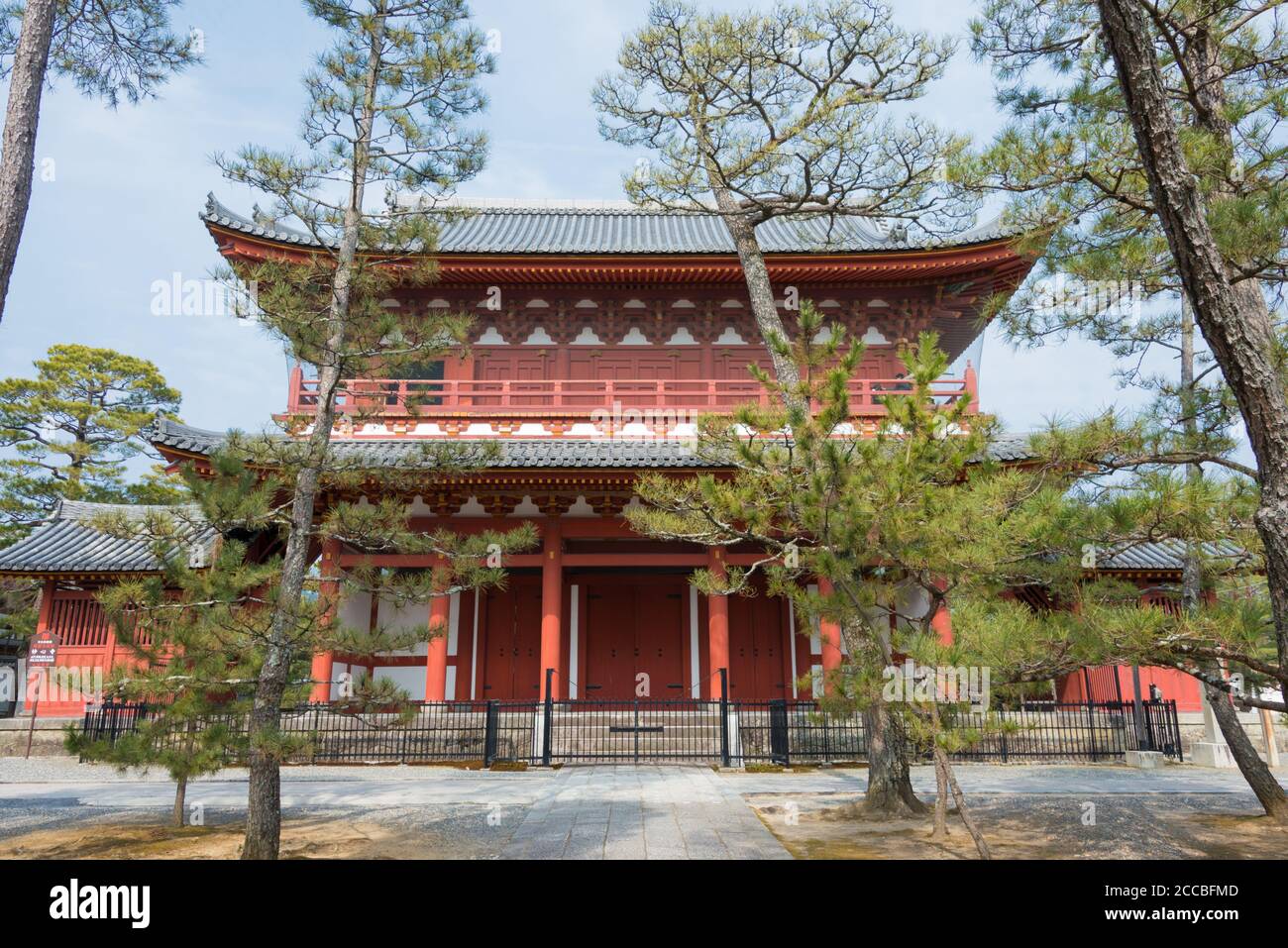 Kyoto, Japan - Myoshin-ji Temple in Kyoto, Japan. a head temple of the ...