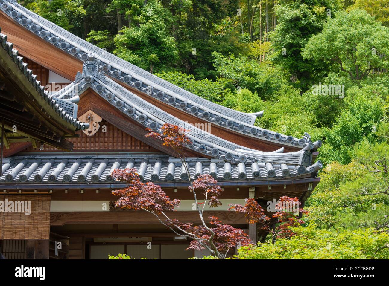 Kyoto, Japan - Suzumushi Temple in Kyoto, Japan. The temple was founded ...