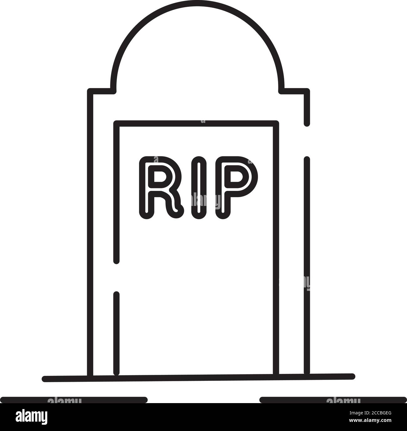 Black stone word death Stock Vector Images - Alamy