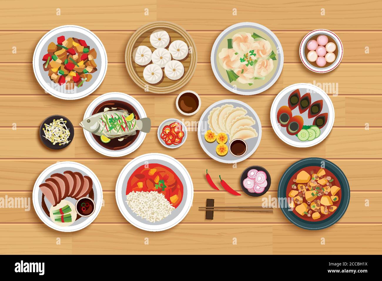 Chinese Peking Duck Dish Stock Vector Images Alamy