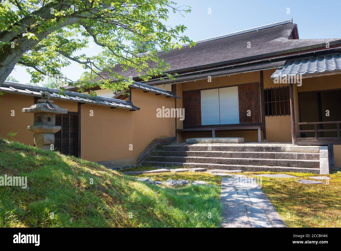 Katsura Imperial Villa (Katsura Rikyu) in Kyoto, Japan. It is one of ...