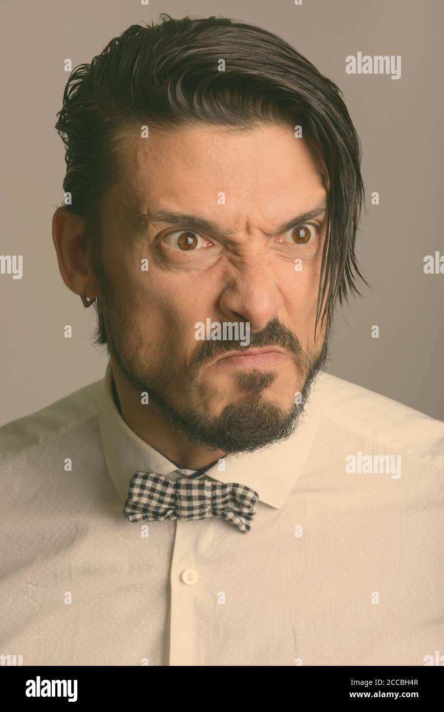 Face stressed young businessman thinking hi-res stock photography and ...