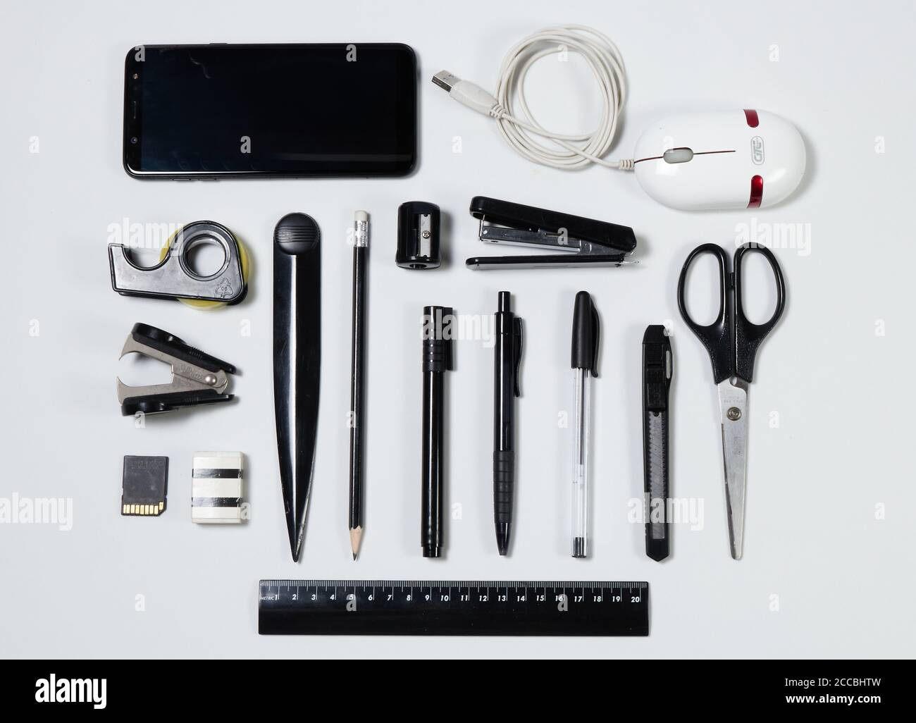 Eraser ruler hi-res stock photography and images - Alamy