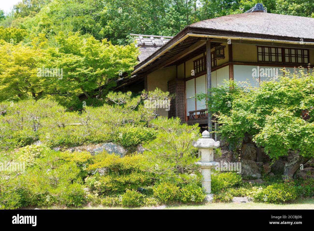 Okochi Mountain Villa (Okochi Sanso Villa) in Kyoto, Japan. Okochi ...