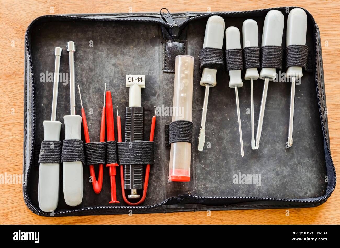 Pouch With Basic PC Maintenance Tool Stock Photo - Alamy