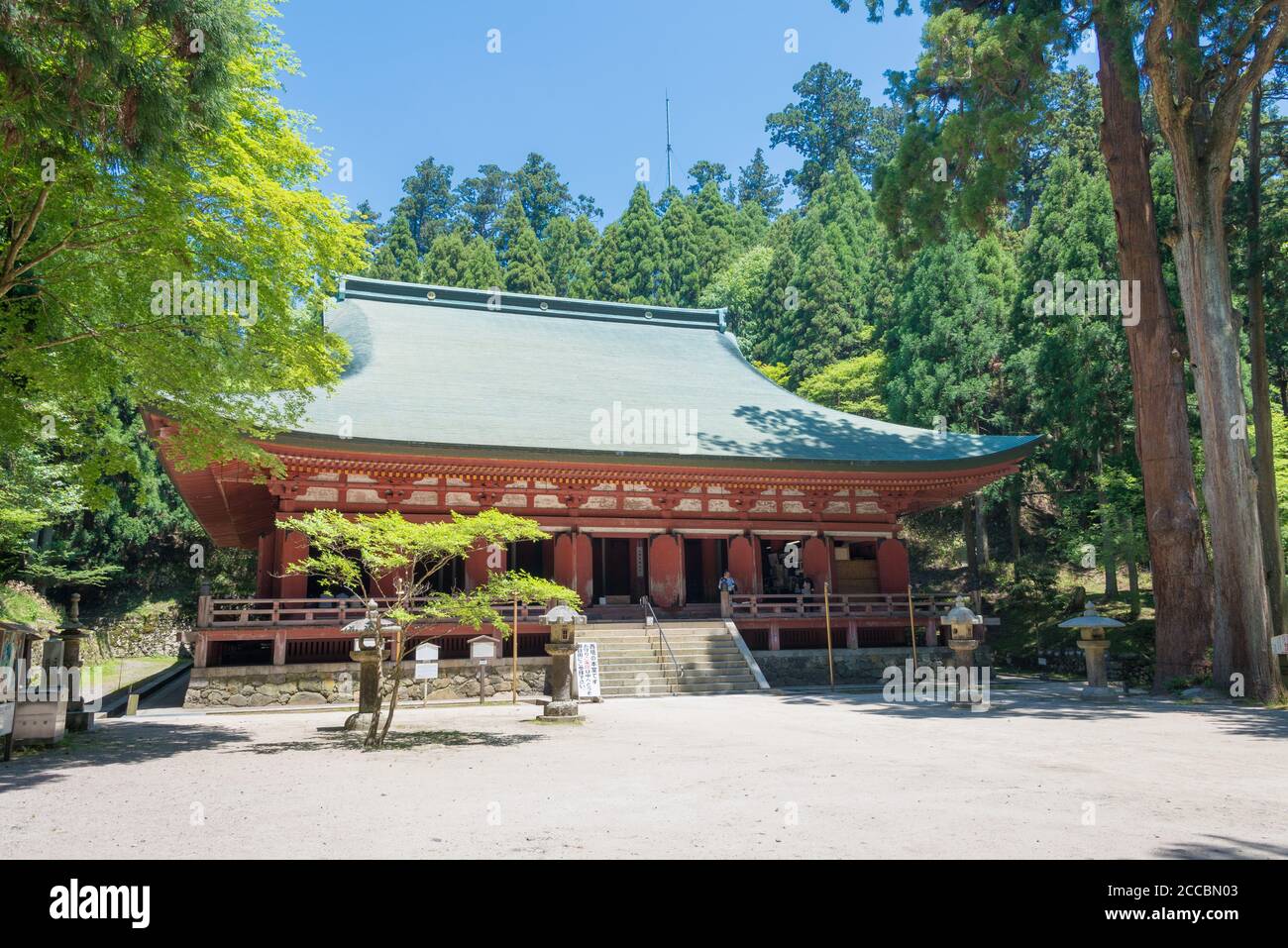 Shiga, Japan - Saito Area at Enryakuji Temple in Otsu, Shiga, Japan. It ...