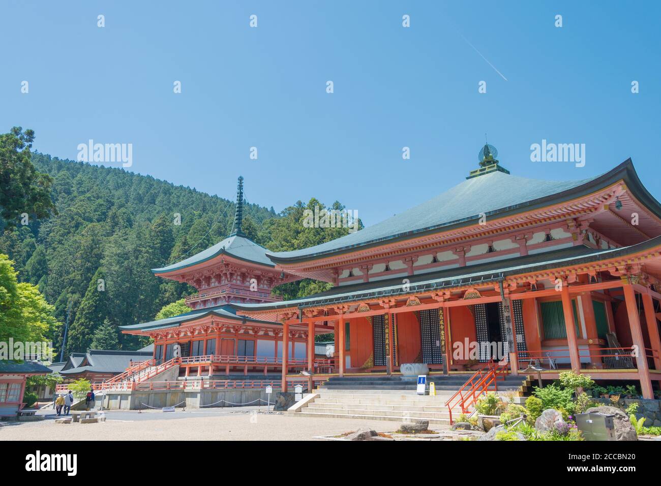 Shiga, Japan - Enryakuji Temple in Otsu, Shiga, Japan. It is part of ...