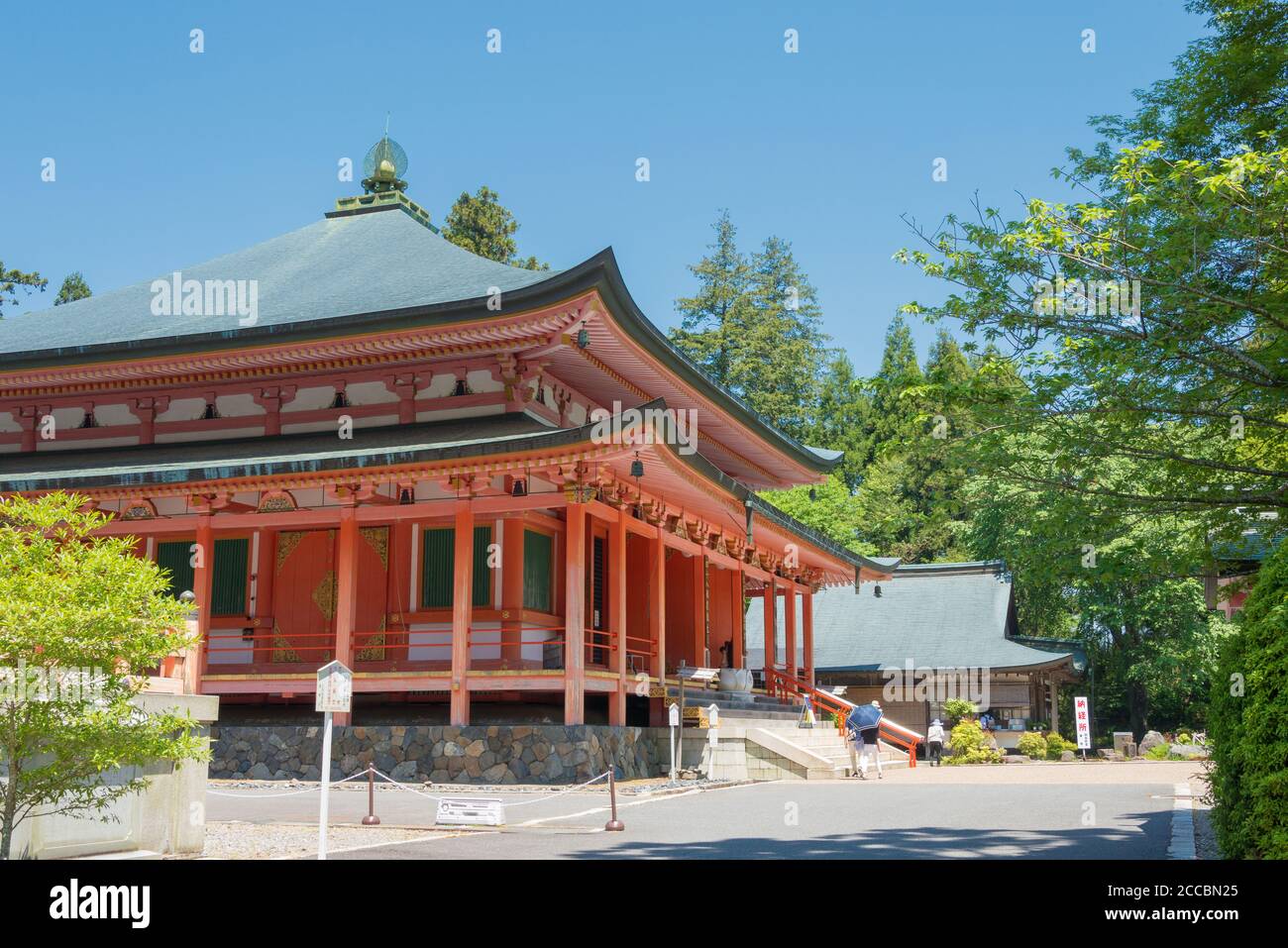 Shiga, Japan - Enryakuji Temple in Otsu, Shiga, Japan. It is part of ...