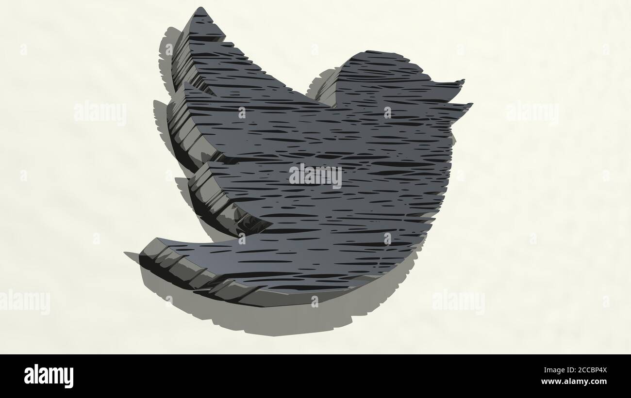 SPARROW 3D drawing icon, 3D illustration Stock Photo - Alamy