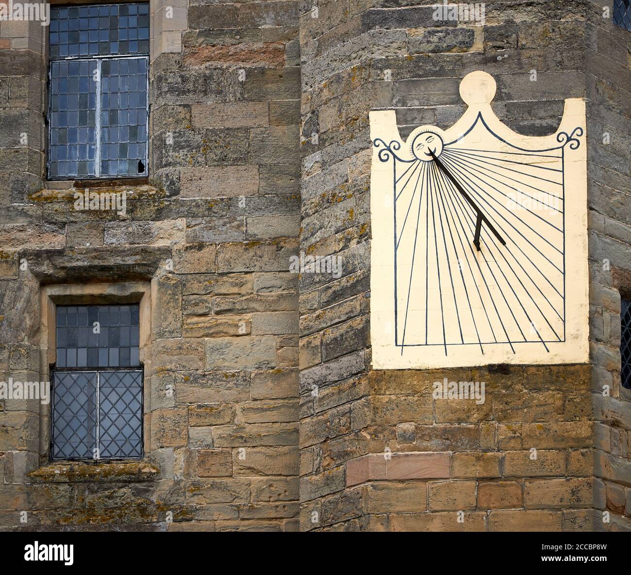 Castle sundial High Resolution Stock Photography and Images - Alamy