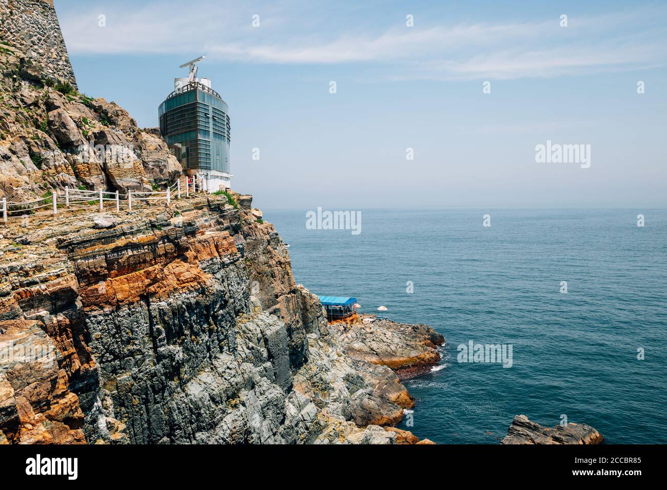 View of Taejongdae cliff and sea in Busan, Korea Stock Photo - Alamy