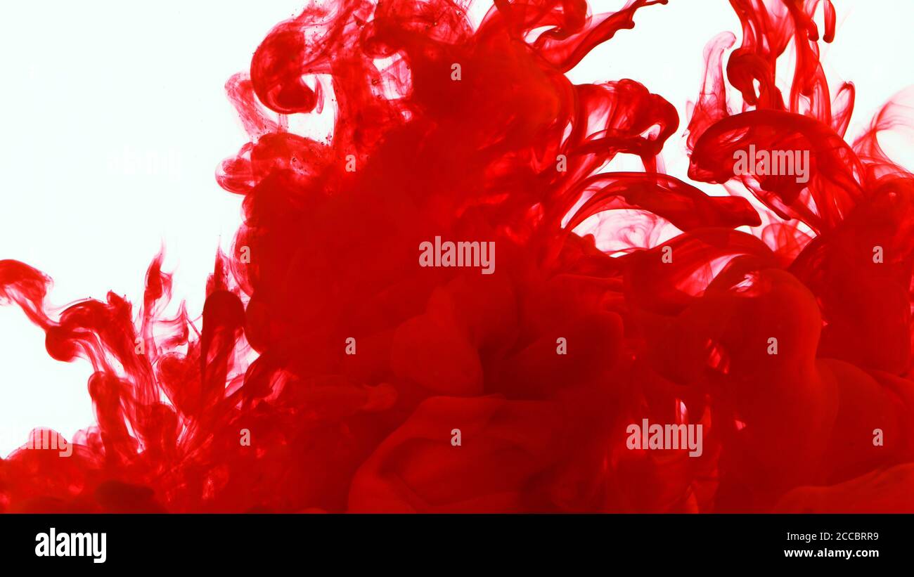 Abstract coloured ink in water, art background Stock Photo - Alamy