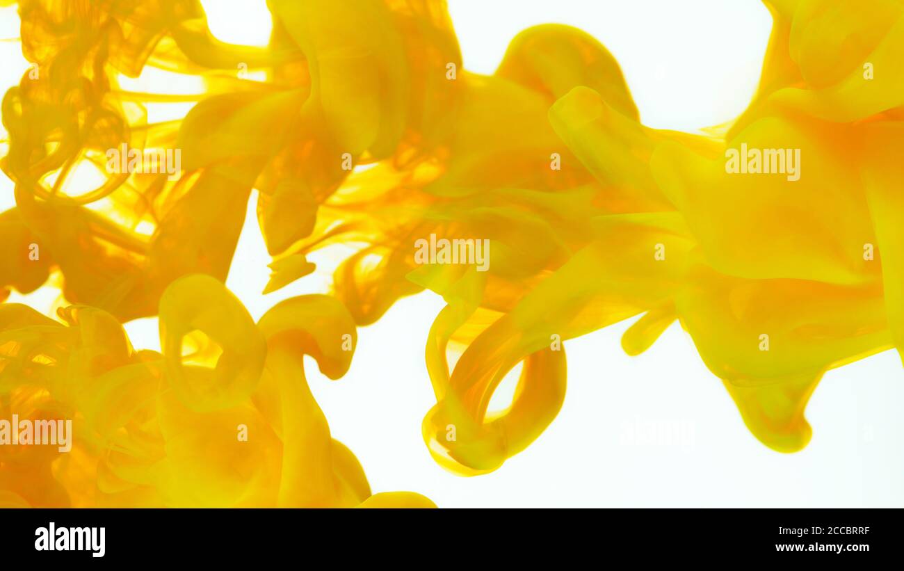 Abstract coloured ink in water, art background Stock Photo - Alamy