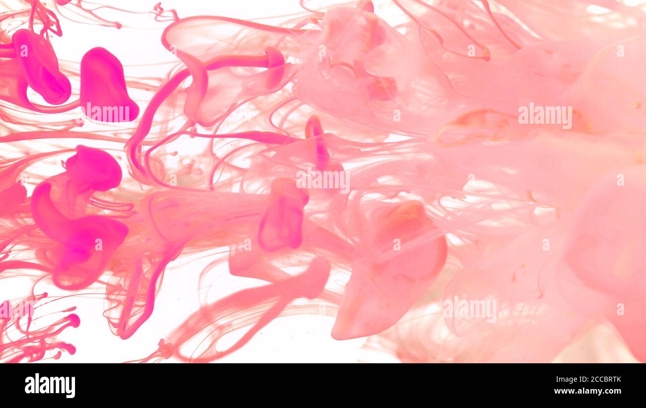 Abstract coloured ink in water, art background Stock Photo - Alamy
