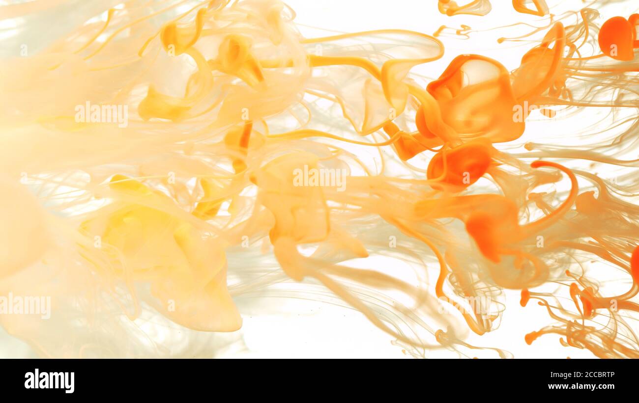 Abstract coloured ink in water, art background Stock Photo - Alamy