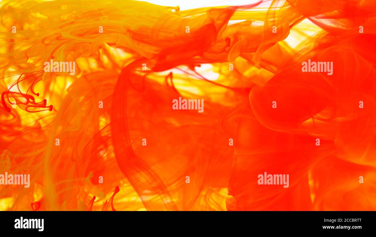 Abstract coloured ink in water, art background Stock Photo - Alamy