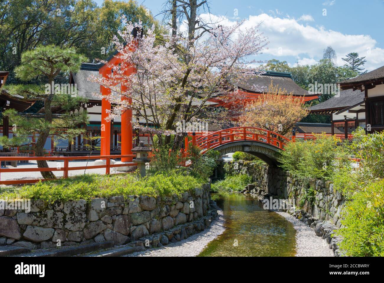 Kyoto, Japan - Shimogamo Shrine in Kyoto, Japan. It is part of UNESCO ...