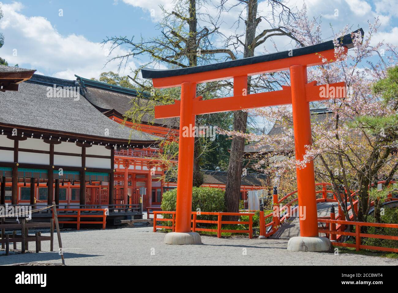 Kyoto, Japan - Shimogamo Shrine in Kyoto, Japan. It is part of UNESCO ...