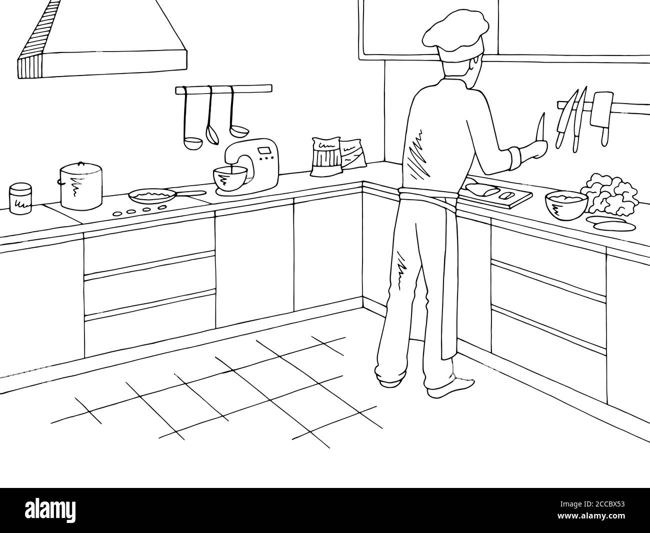 Restaurant Kitchen Drawing Commercial Catering Design And Installation