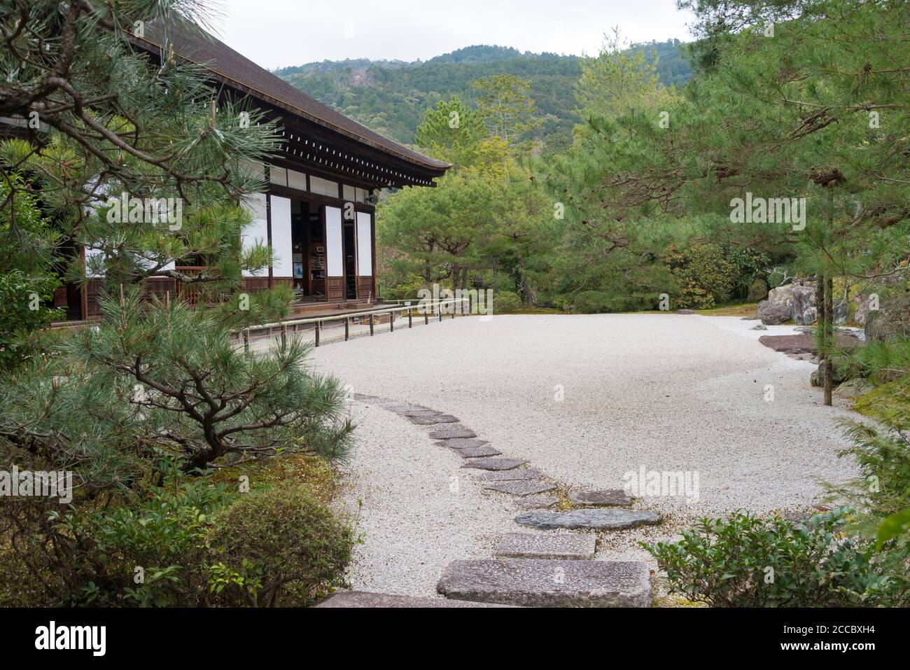 Kyoto, Japan - Crane and Turtle Garden (TsuruKame no Niwa) at Konchi-in ...