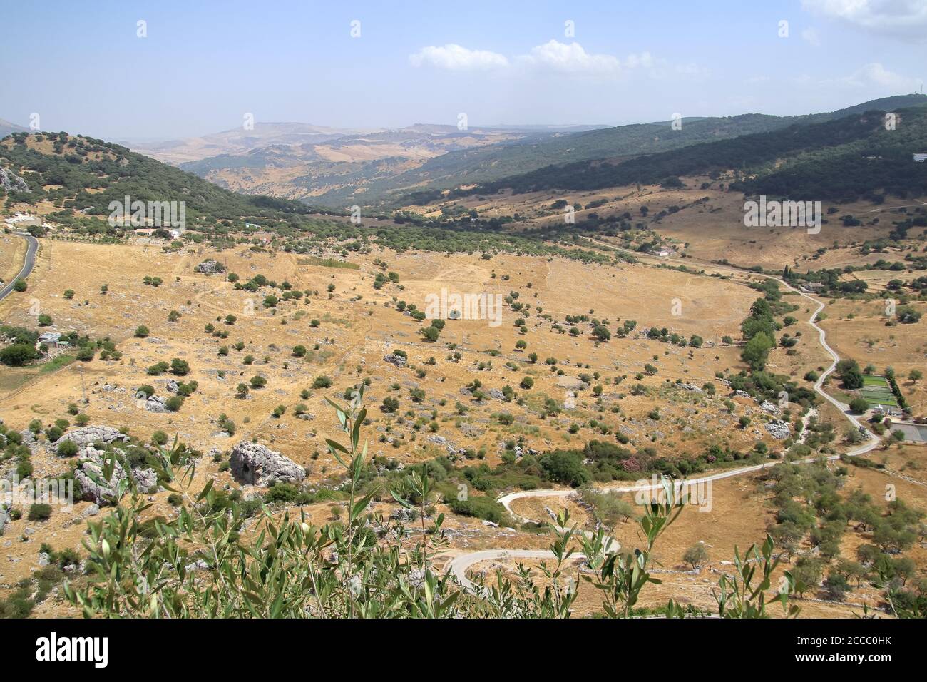 High angle shot of landscapes and hills Stock Photo - Alamy