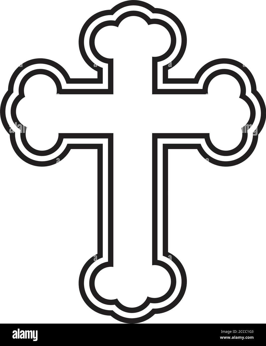 Cross Design Outline