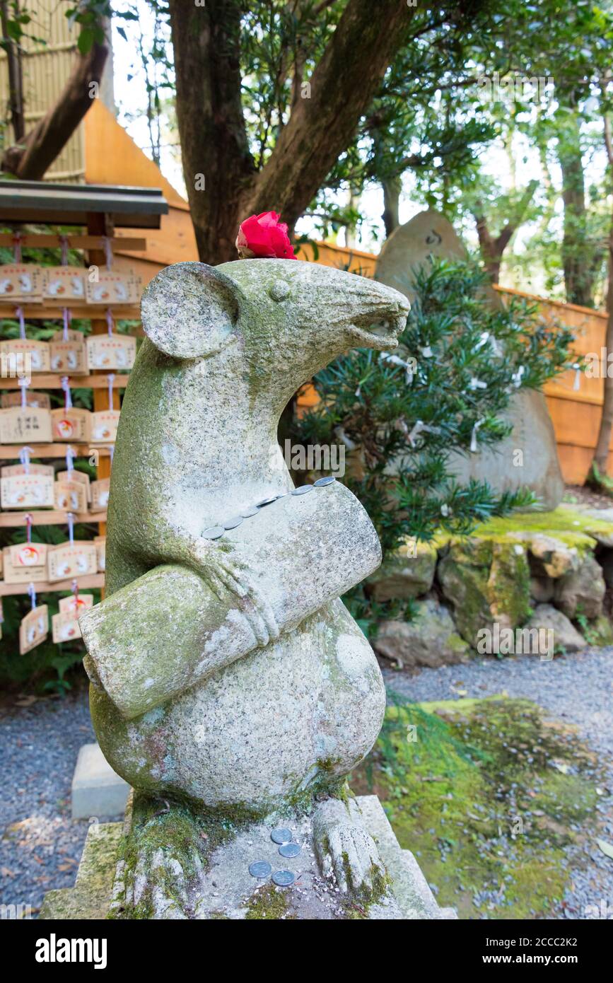 Rat statue kyoto hi-res stock photography and images - Alamy